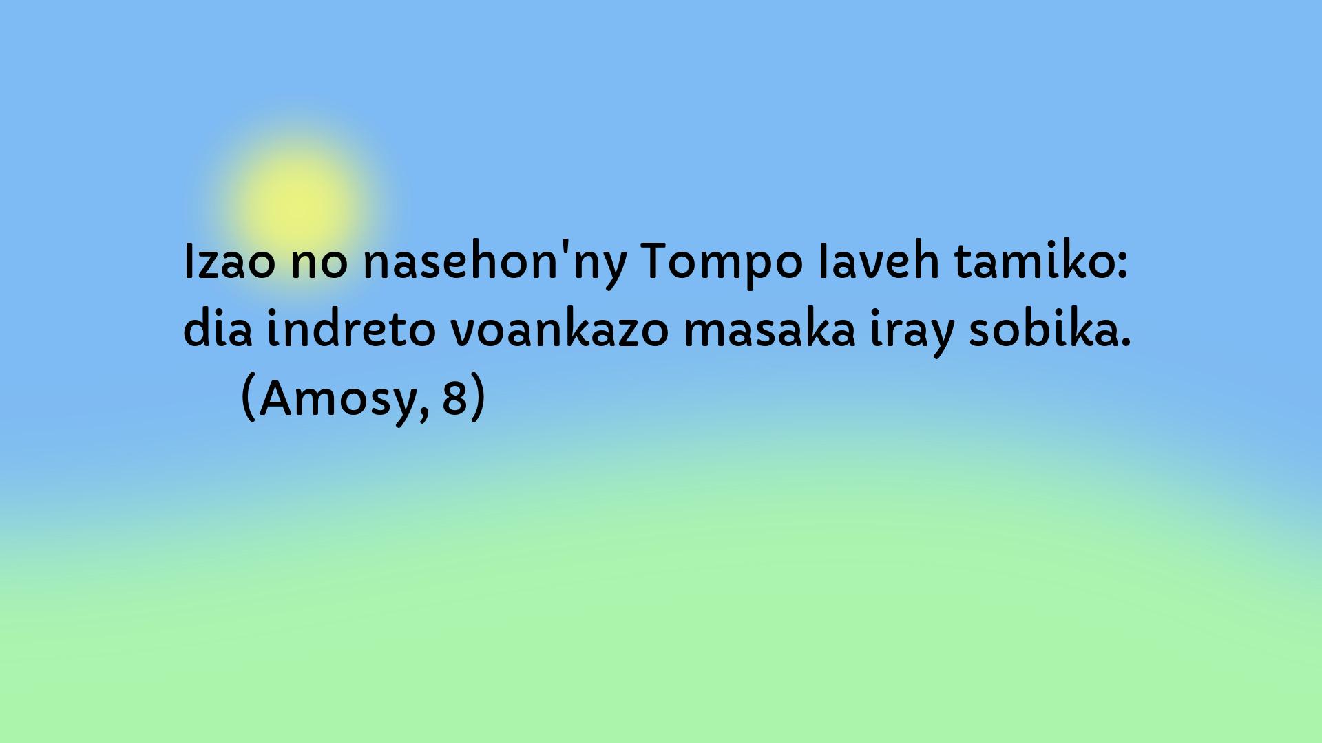 Amosy 8 - baiboly.katolika.org